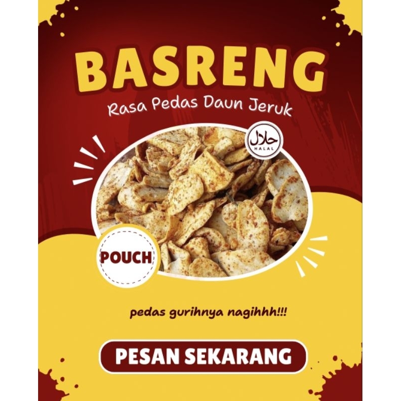 Jual BASRENG PEDAS JERUK & ORIGINAL JERUK KEMASAN POUCH BY KUY MAKARONI ...