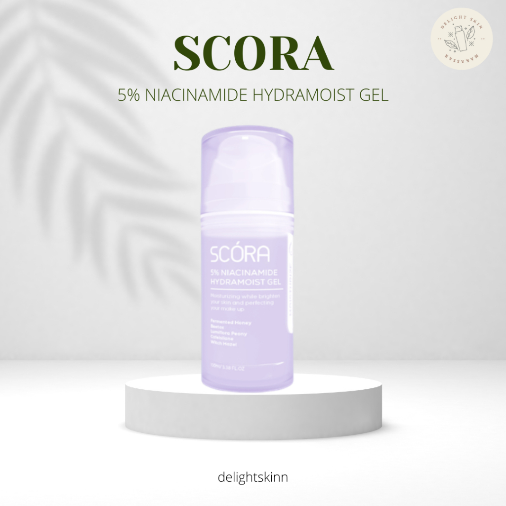 Jual SCORA 5% Niacinamide Hydramoist Gel 100ml Pelembab Wajah yang Mencerahkan Kulit Memperbaiki ...