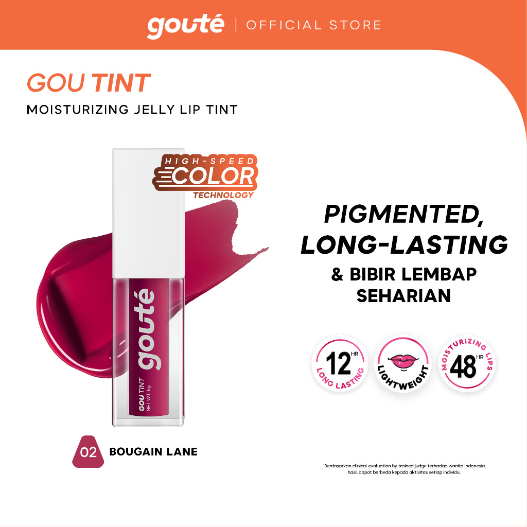 Jual [NEW SHADE] gouté Goutint - Moisturizing Jelly Lip Tint - Long ...
