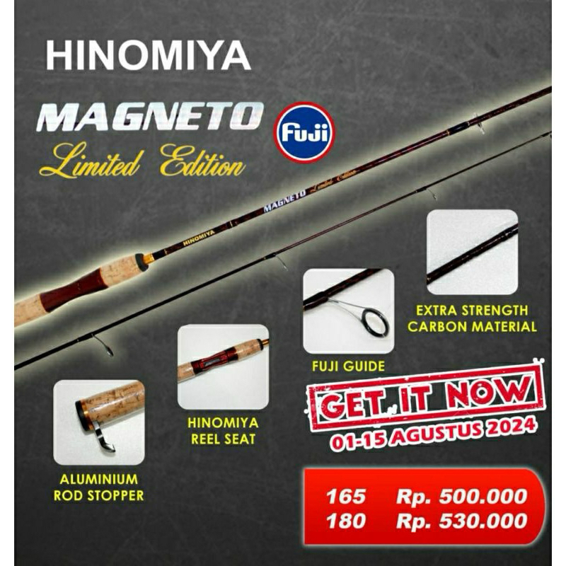 Jual JORAN HINOMIYA MAGNETO LIMITED EDITION -MAGNETO XT-BARAMUNDI ULIR ...