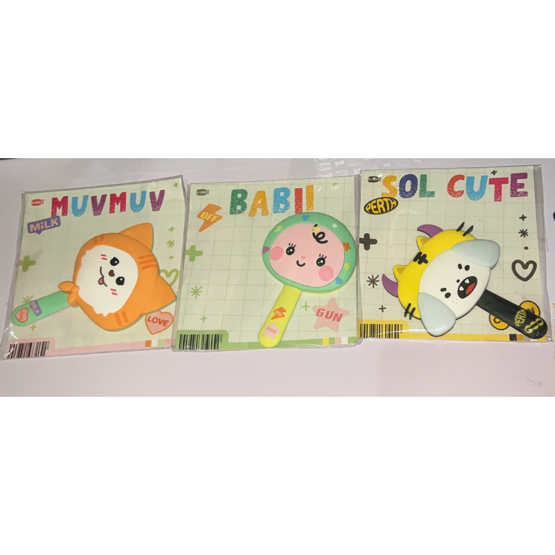 Jual HAND MIRROR GMMTV BABII SOL CUTE MUV MUV OFF GUN PERTH CHIMON MILK ...