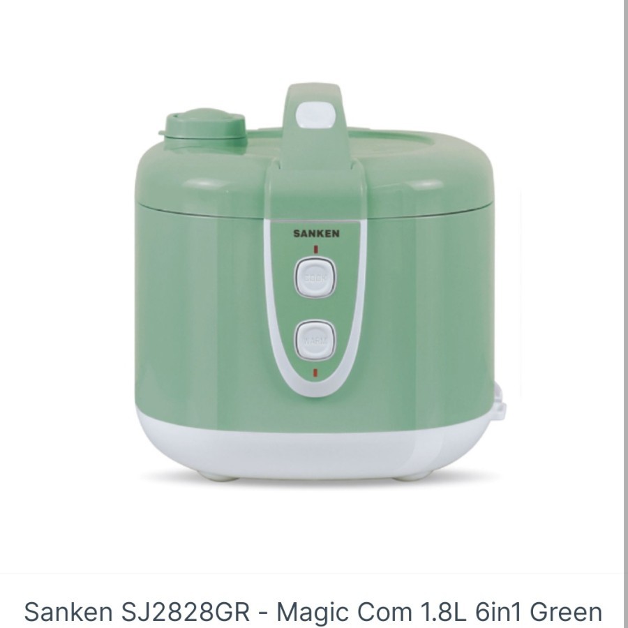 Jual SANKEN MAGIC COM 1.8 LITER SJ 2828/SJ-2828 STAINLESS STEEL PINK ...
