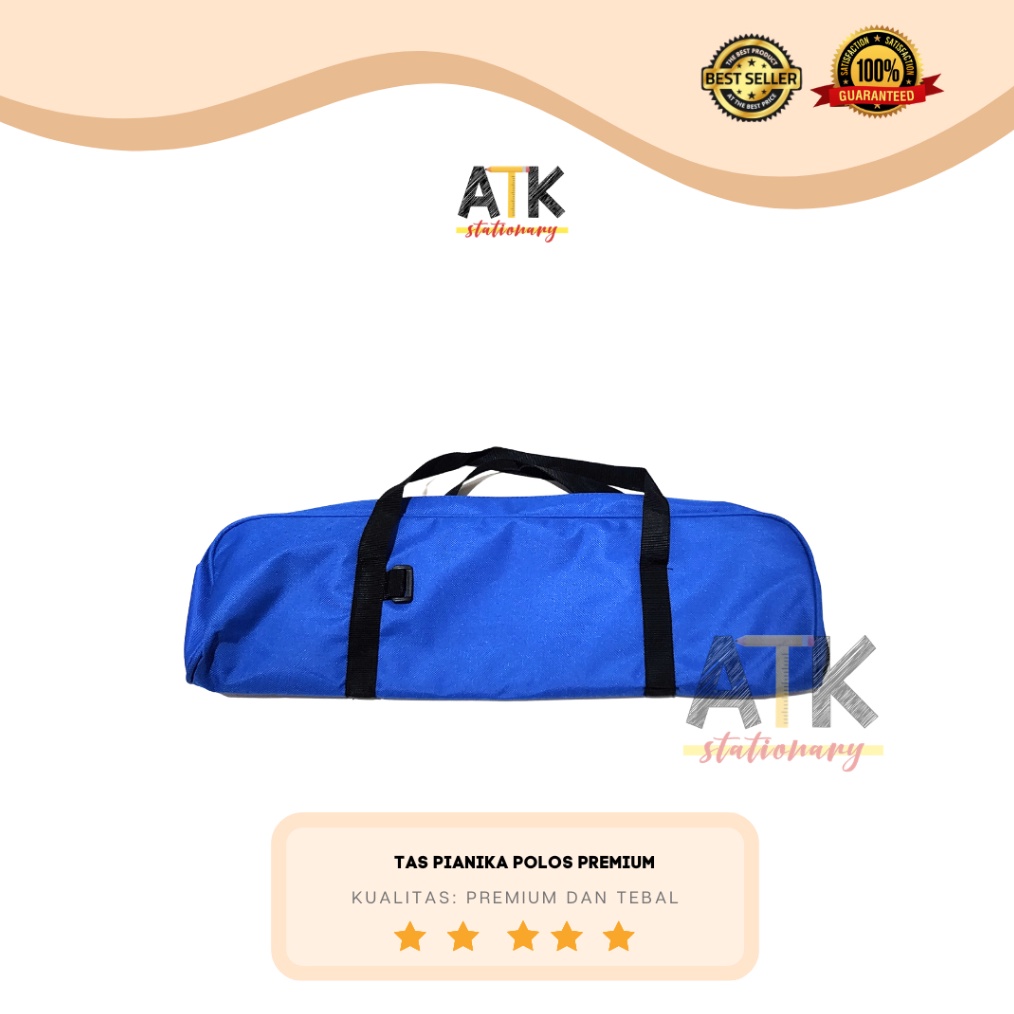 Jual Cashback 15 Spesial Tas Pianika Kain Polos Resleting Premium Untuk ...