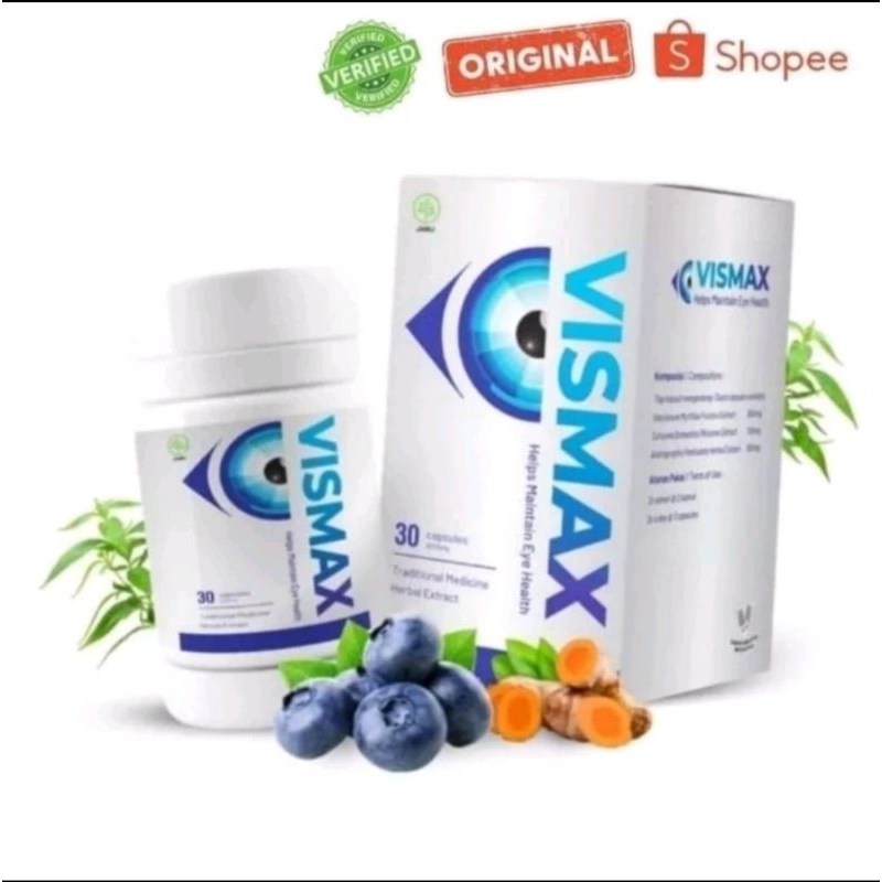 Jual VISMAX ASLI OBAT KESEHATAN MATA RABUN MINUS PLUS KATARAK SILINDER ...