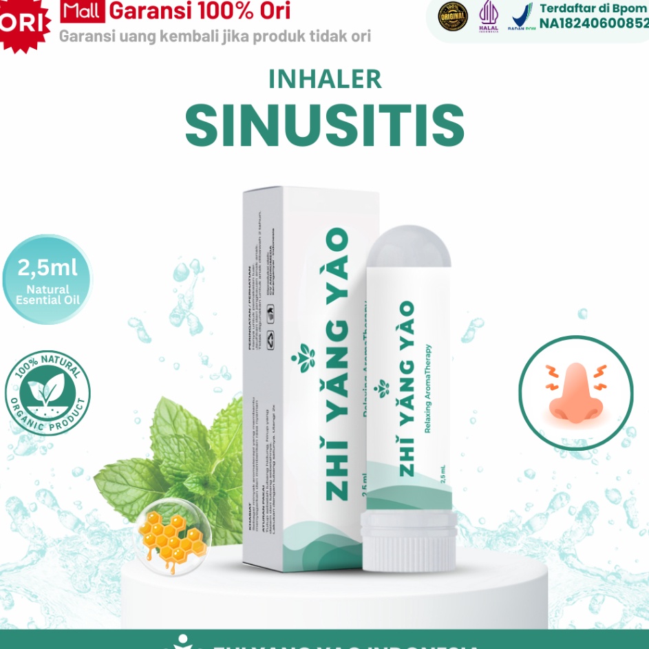 Jual SEGERA BELI Zhi Yang Yao Inhaler Sinuitis Essential Oil Inhaler ...