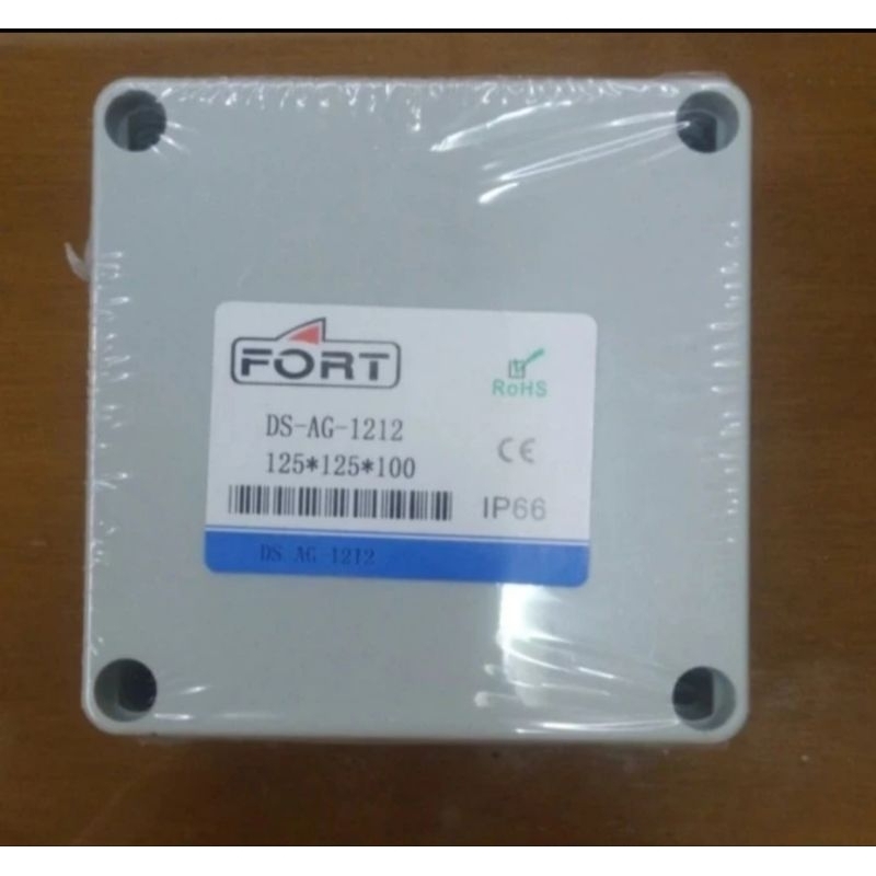 Jual Box Fort 125x125x100 Junction Box PVC DS-AG-1212 Duradus IP66 Fort ...