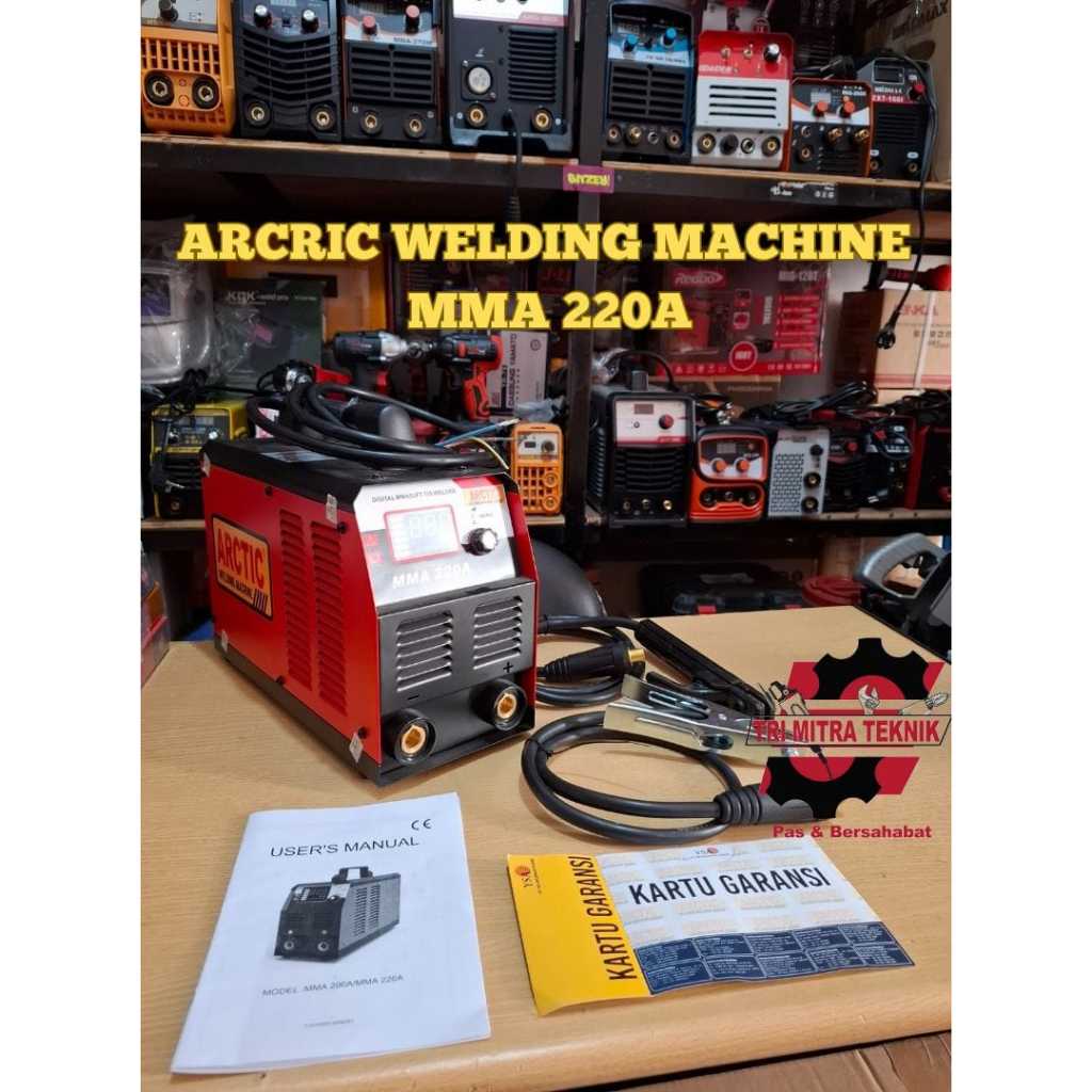 Jual MESIN LAS ARCTIC WELDING MACHINE/MESIN MMA 220 A | Shopee Indonesia