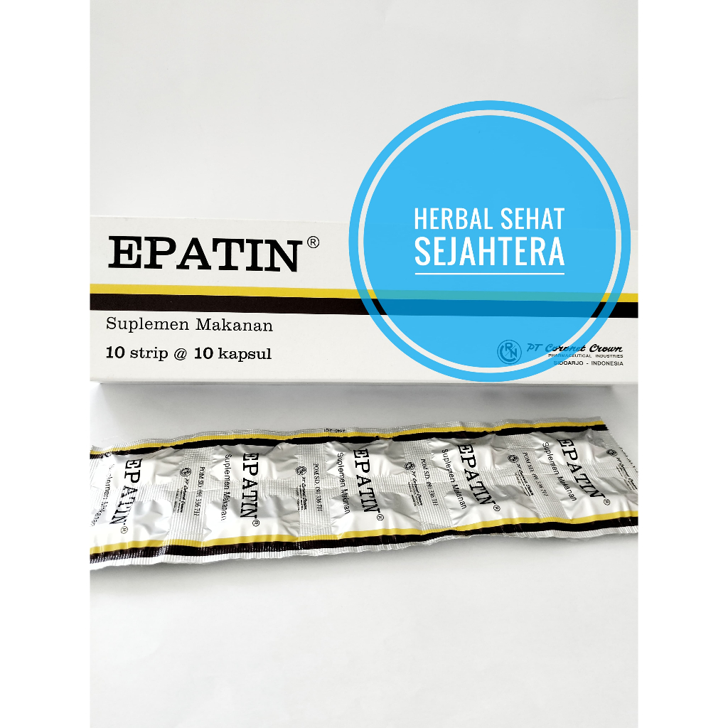 Jual EPATIN Epatin epatin isi 10 kapsul - Memelihara Fungsi Hati - Per ...