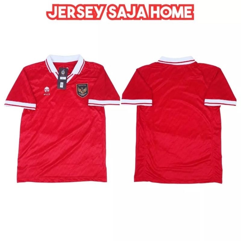 Jual Jersey Timnas Indonesia Home Mills Baju Sepak Bola Indo Terbaru ...