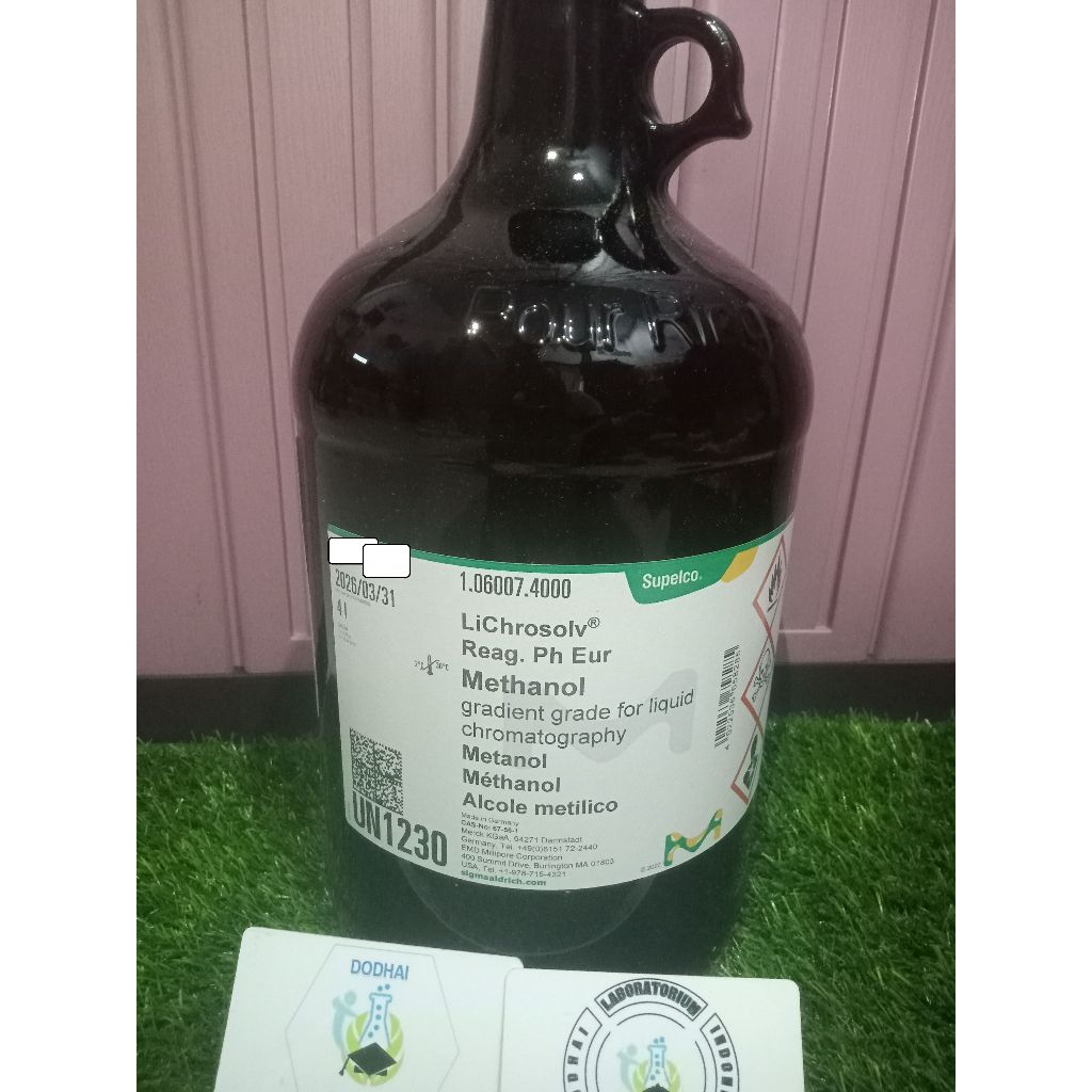 Jual Metanol HPLC, Methanol For HPLC, Merck 1.06007. | Shopee Indonesia