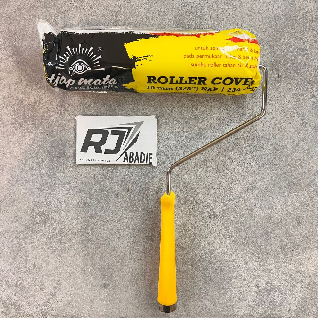 Jual Kuas Roll Cat Tembok Bulu Spons Paint Roller Cap Mata 9 Inch ...