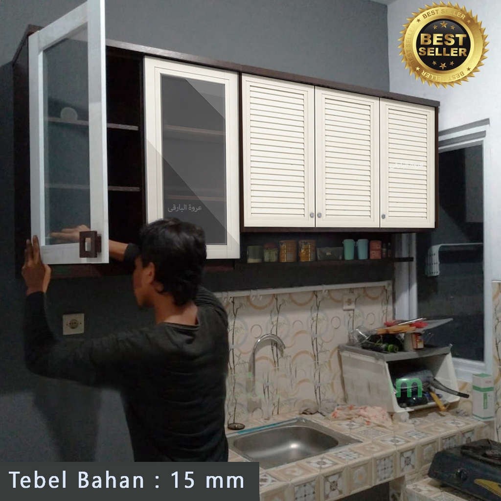 Jual Lemari Dapur / Rak Dapur / Lemari Gantung / Rak gantung / Kitchen ...
