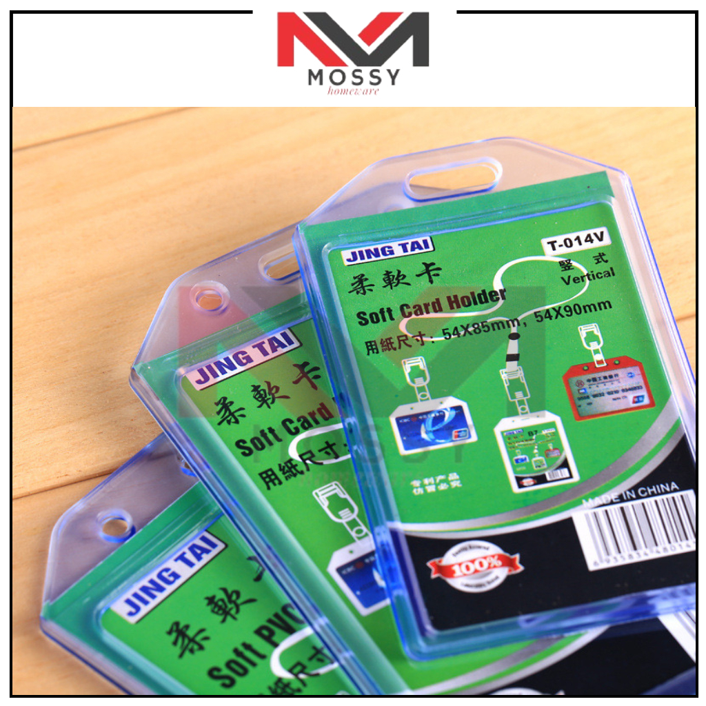 Jual MOSSY Flame Casing Tempat ID Card Holder Transparan / Tempat ID ...