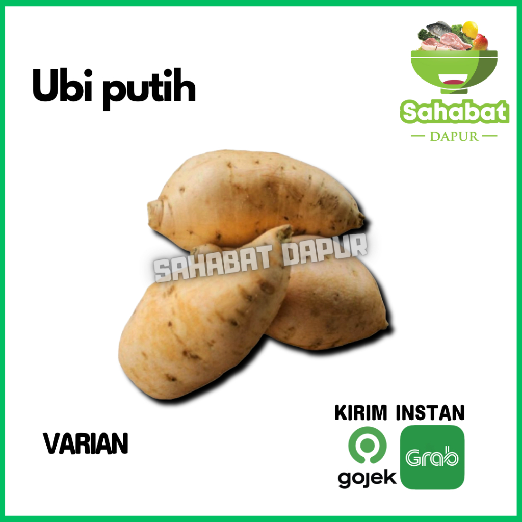 Jual Ubi Putih Segar - Sahabatdapur | Shopee Indonesia