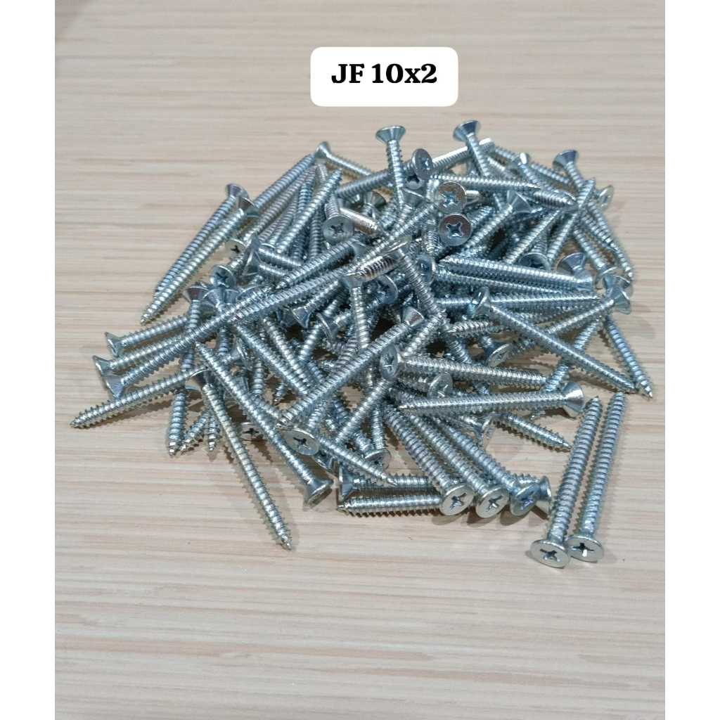 Jual (#10x2" inch) Sekrup Skrup Kayu Taping Screw | Shopee Indonesia