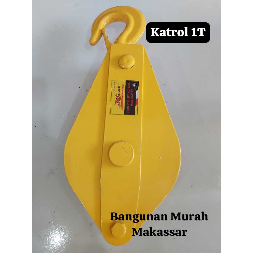 Jual Katrol Kapal Kerekan Sumur 1 Ton 4 Timba Besi 4 Inch 1000kg ...