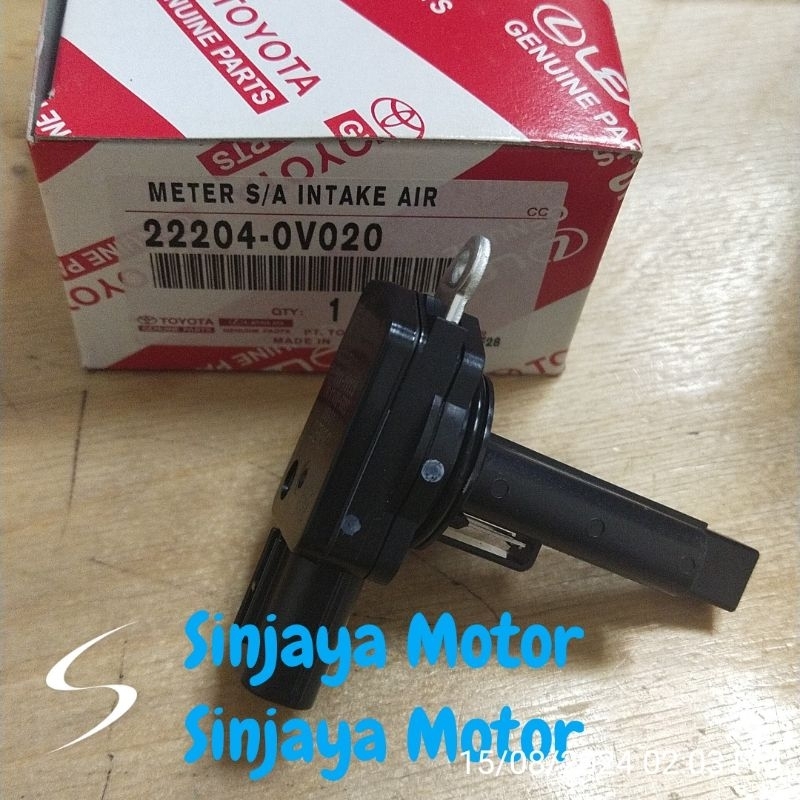 Jual sensor air flow carmy,Yaris,Altis,hiece,Sienta 22204-0v020 ...