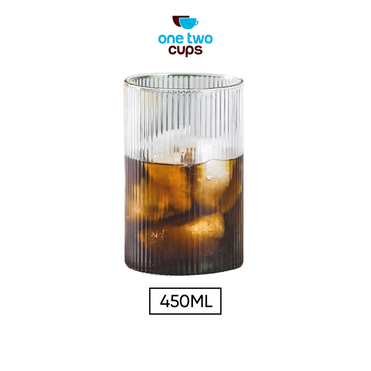 Jual One Two Cups Gelas Wine Juice Japanese Striped Heat Resistant 450ml - SF-455 | Shopee Indonesia