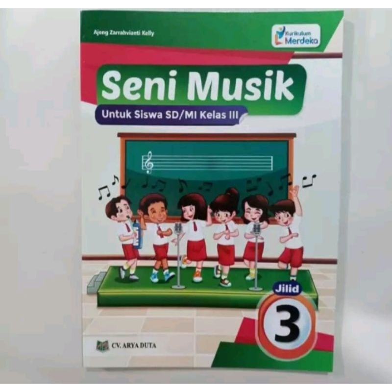 Jual ORI buku teks seni musik kelas 3 penerbit Arya duta | Shopee Indonesia
