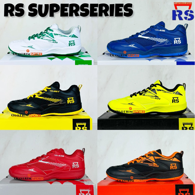 Jual Sepatu Badminton RS SUPER SERIES 629 630 631 632 633 634 636 637 ...