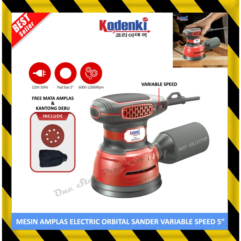 Jual ALAT MESIN ELECTRIC ORBITAL SANDER FOR WOOD WALL SANDING KERTAS ...