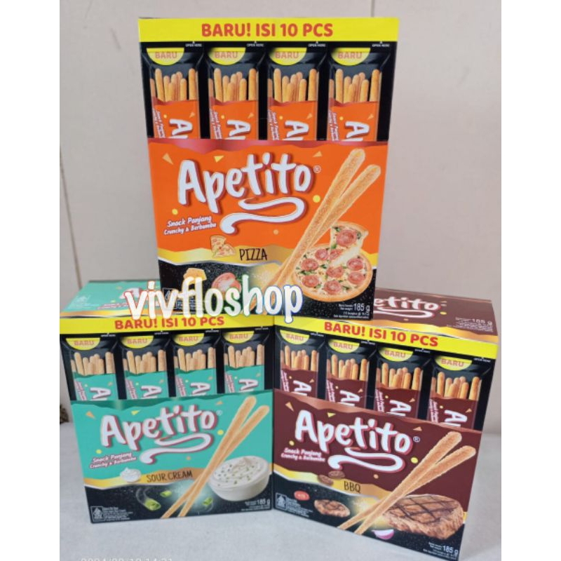 Jual Roma Biskuit Stick Apetito (Box isi 10) | Shopee Indonesia