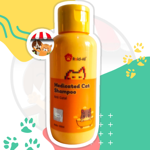 Jual Shampoo Kucing Raid All Cat Medicated 100ml Shampo Anti Gatal ...