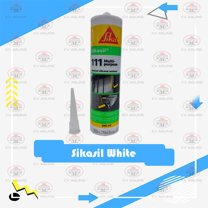 Jual Sealant Sikasil®-111 Multipurpose WHITE (PUTIH). | Shopee Indonesia