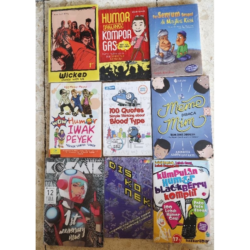 Jual BUKU HUMOR 5RB AN / KOMIK ANAK 5RB AN / BARU / ORIGINAL | Shopee ...
