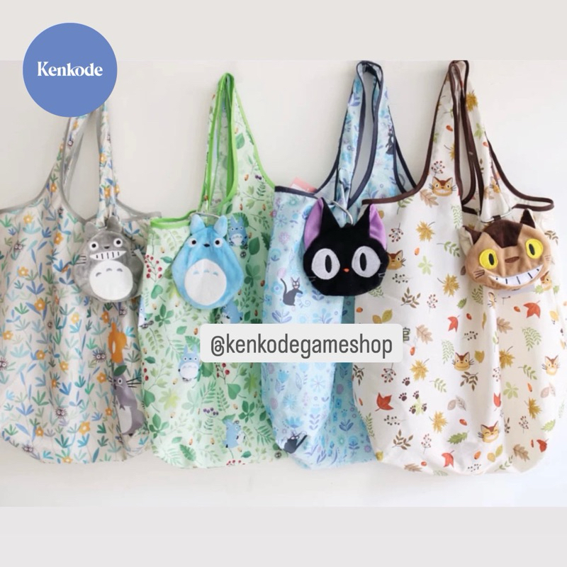 Jual Ghibli Ecobag Shopping Bag Totoro | Shopee Indonesia