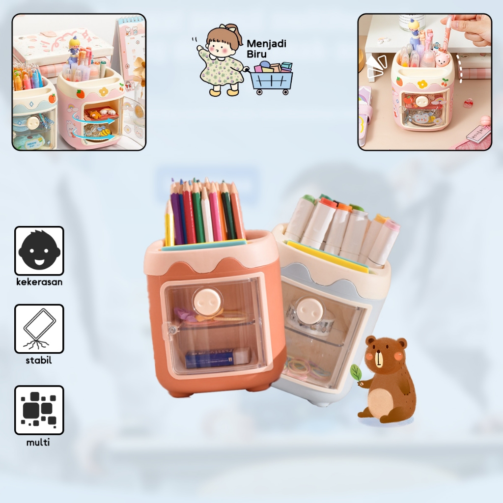 Jual Kotak Penyimpanan Barang Kecil Rumah Tangga Multifungsi Kreatif ...