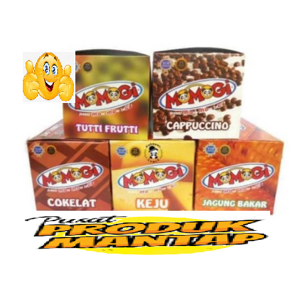 Jual MOMOGI Rasa Chokkeju Jagung Bakar Tutti Cocopandan 500 isi 20 ...