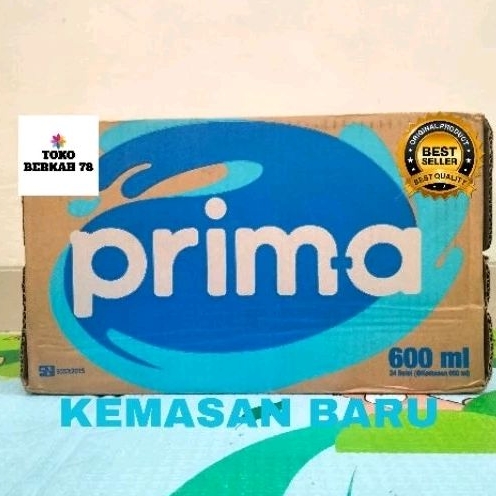 Jual AIR PRIMA 600ML / PRIMA 600 ML ( KARTON ) | Shopee Indonesia