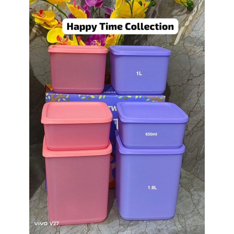 Jual HAPPY TIME COLLECTION TUPPERWARE!!! | Shopee Indonesia