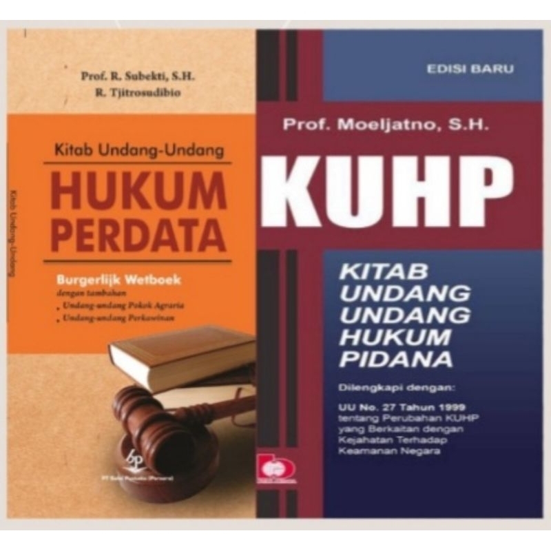 Jual PAKET KITAB UNDANG- UNDANG. Subekti.Dkk | Shopee Indonesia