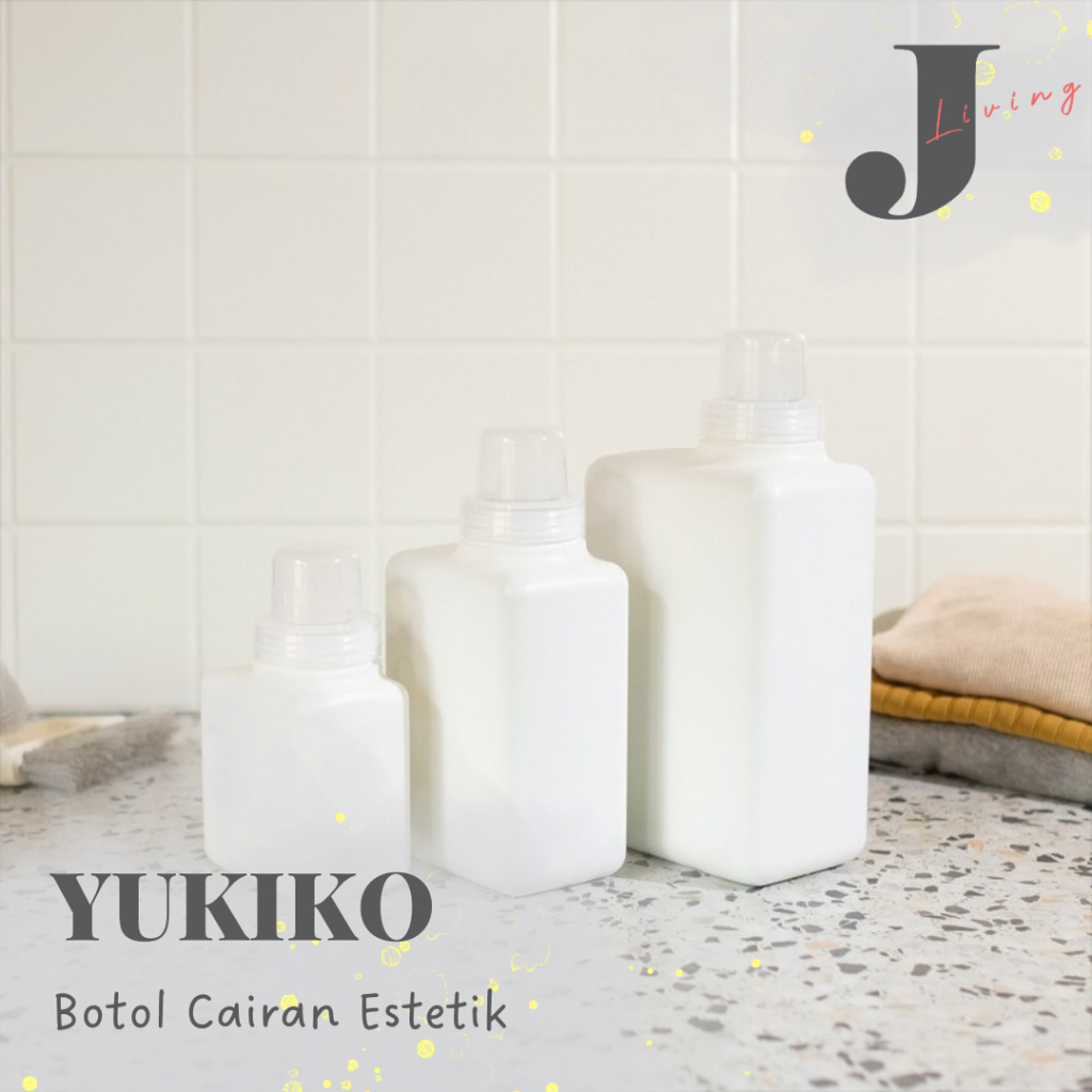 Jual J LIVING - YUKIKO Botol Refill Laundry Pintar Storage Jar Sabun ...