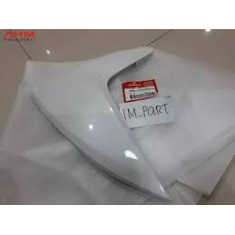Jual cover L fr putih vario 110 fi / cover tedeng kiri putih vario 110 ...