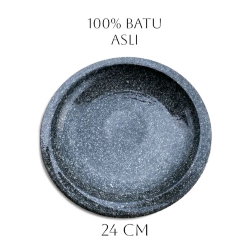 Jual cobek batu asli 22 cm cobek milenial cobek berkualitas free muthu ...