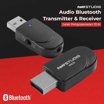 Jual VIKEFON 2 IN 1 USB AUDIO BLUETOOTH 5.0 TRANSMITTER & RECEIVER ...