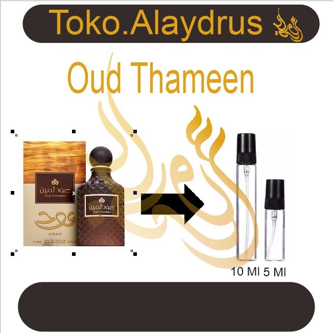 Jual Decant Oud Thameen Asdaff Unisex EDP | Shopee Indonesia