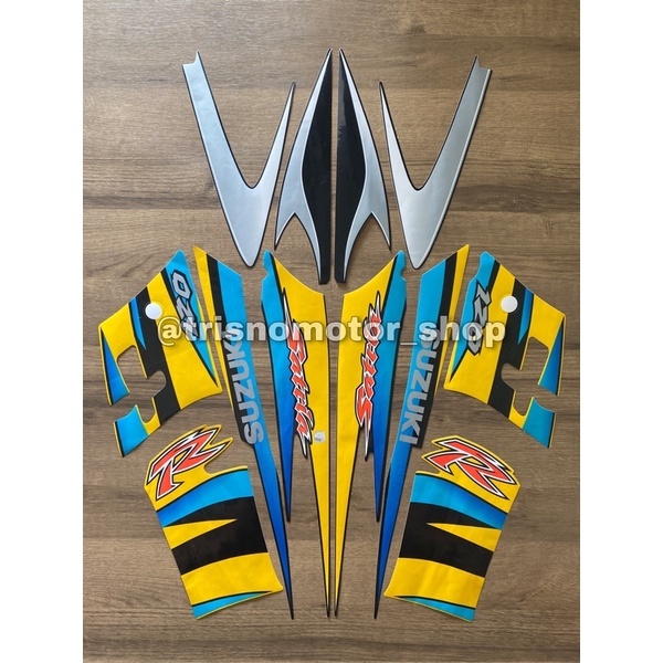 Jual STRIPING STICKER SUZUKI SATRIA 120 R 2004 2005 2 TAK MALAYSIA HIU ...