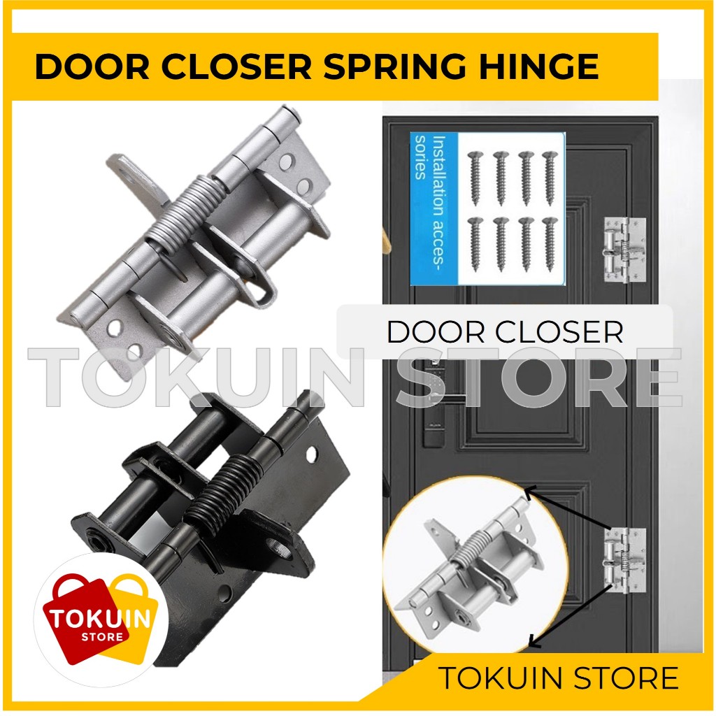 Jual Engsel Penutup Pintu Otomatis Automatic Spring Door Closer Hold ...