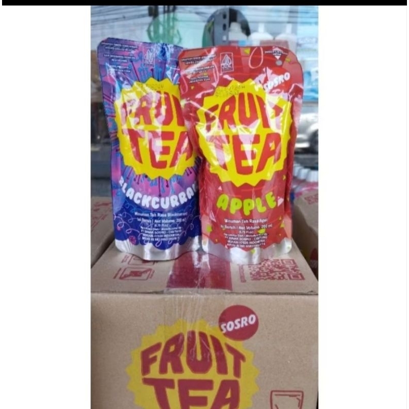 Jual Fruitea pouch 200mL 1 dus | Shopee Indonesia