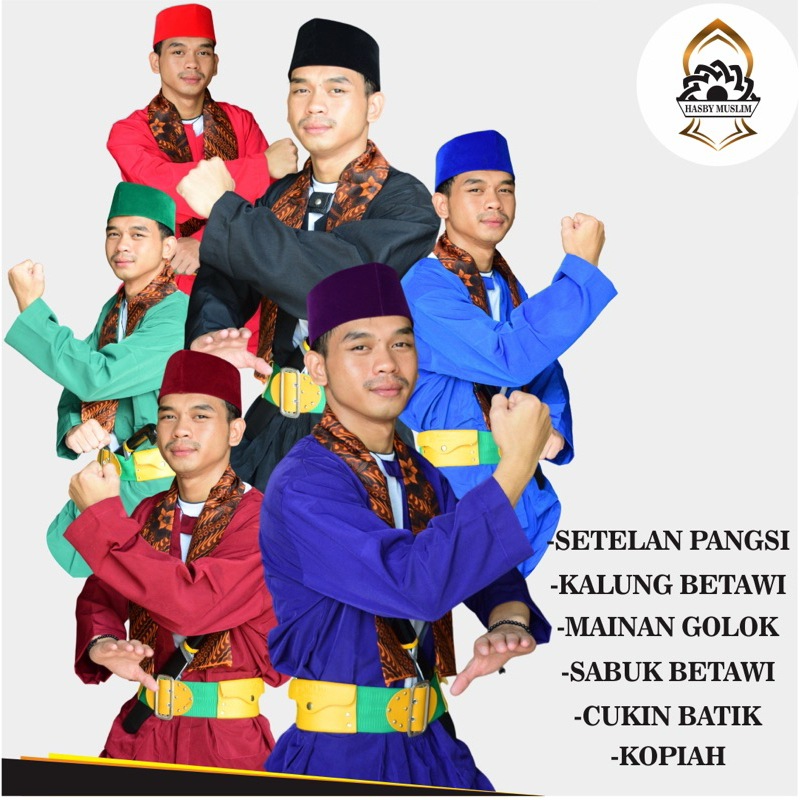 Jual PAKET BAJU PANGSI KOMPLIT ,Paket baju pangsi,paket adat betawi ...