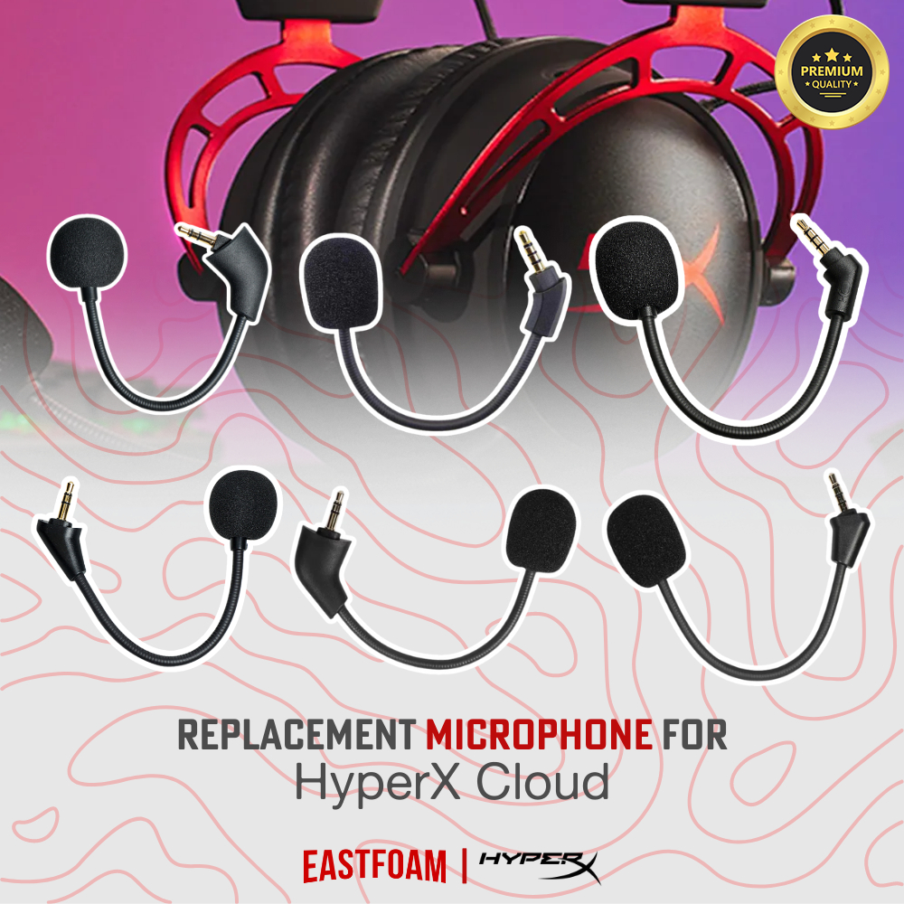 Jual Mic HyperX Cloud X Pro I II 1 2 Core Flight S Revolver Alpha S ...