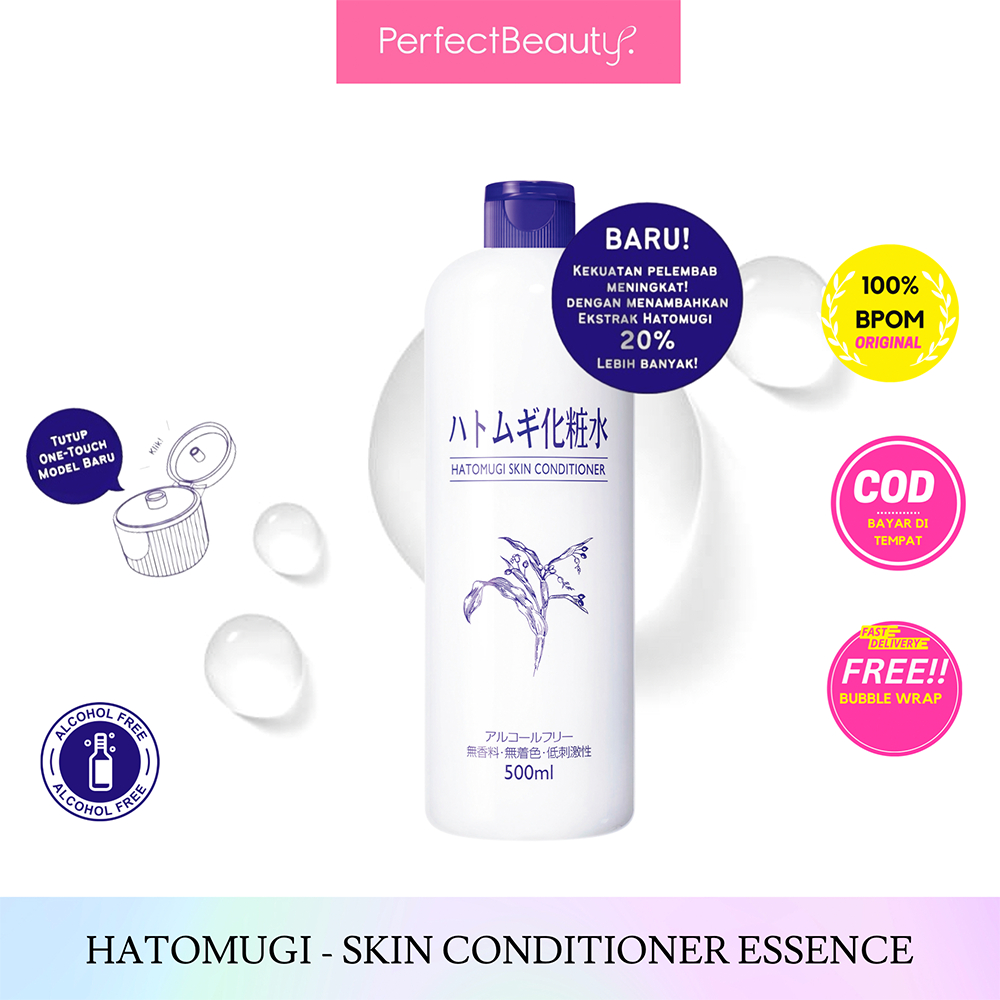 Jual Hatomugi Skin Conditioner (200ml / 500ml) Ori Japan BPOM | Shopee ...