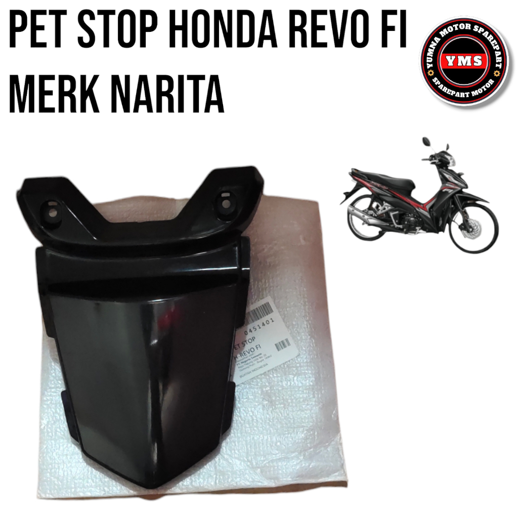 Jual Pet Stop Cover Stop Lamp Honda Revo FI Cover Tail Sambungan Body ...