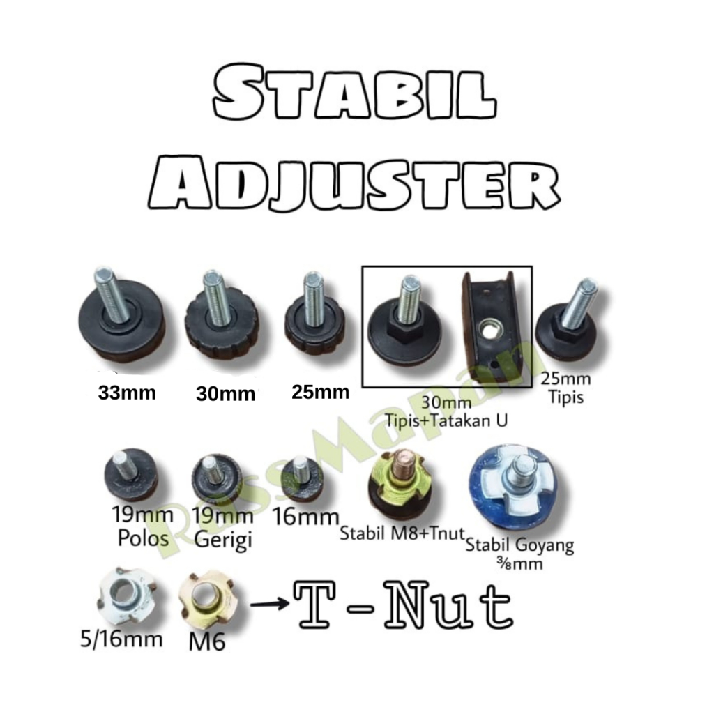 Jual Stabil Adjuster Kursi Kaki Meja Goyang | Shopee Indonesia