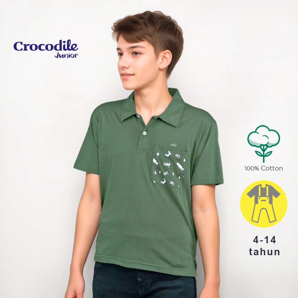 Jual Crocodile KIDS KITH 1237 - Baju Kaos Anak Kids T-Shirt Original - Katun | Shopee Indonesia