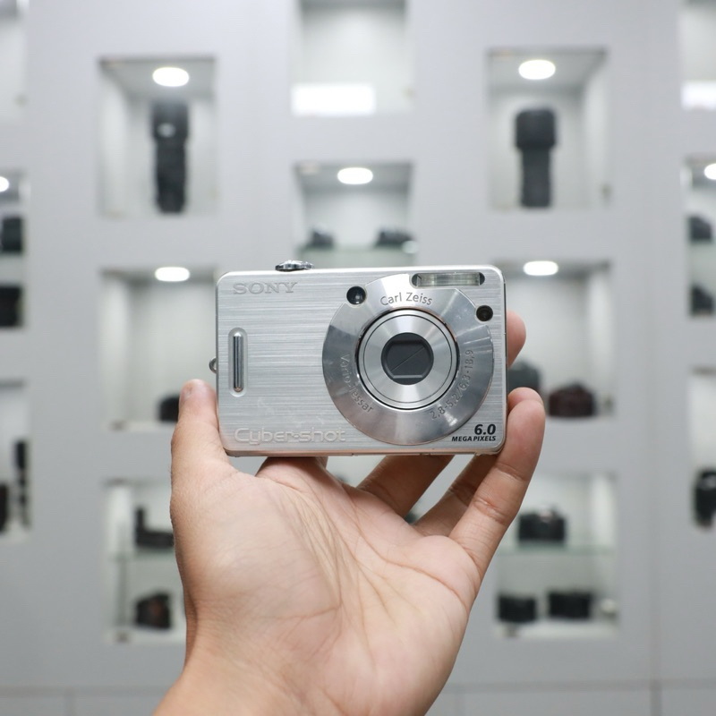 Jual Digicam Sony Cybershot DSC-W50 Silver | Shopee Indonesia
